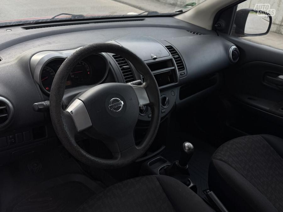 Nissan Note 2006 in Vilnius, with an engine capacity of 1.40 L and mileage of 193 thousand km for 1200 €, photo 14 on AUTOMOTO.COM.LV