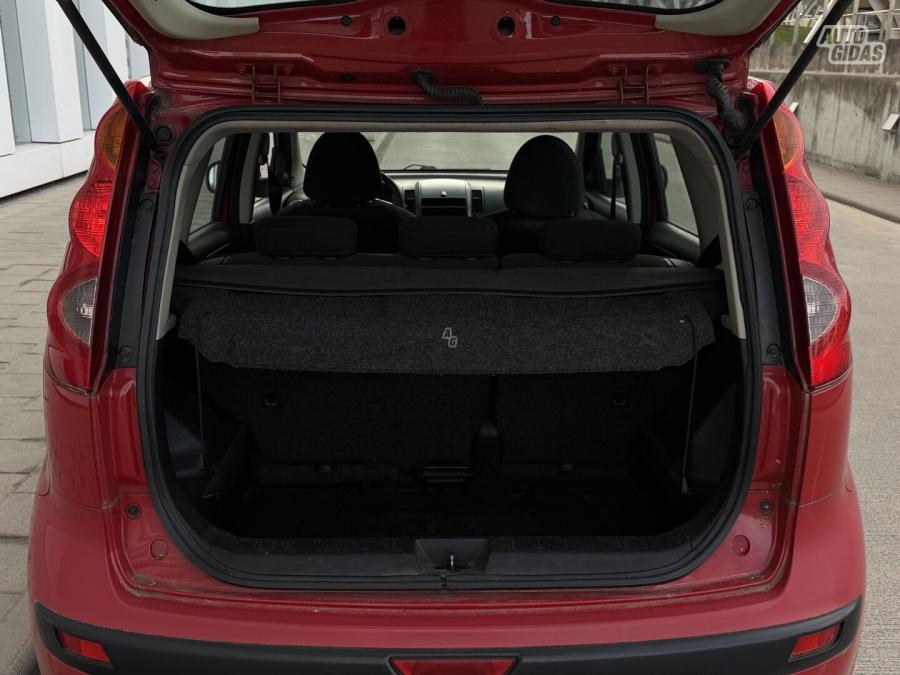 Nissan Note 2006 in Vilnius, with an engine capacity of 1.40 L and mileage of 193 thousand km for 1200 €, photo 16 on AUTOMOTO.COM.LV
