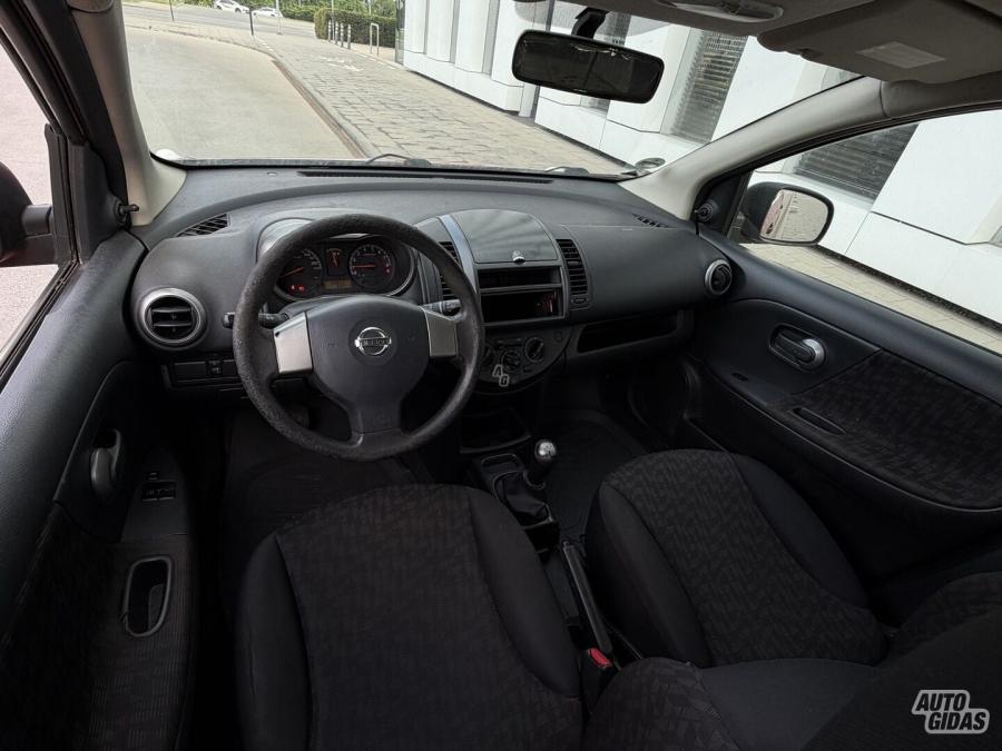 Nissan Note 2006 in Vilnius, with an engine capacity of 1.40 L and mileage of 193 thousand km for 1200 €, photo 17 on AUTOMOTO.COM.LV