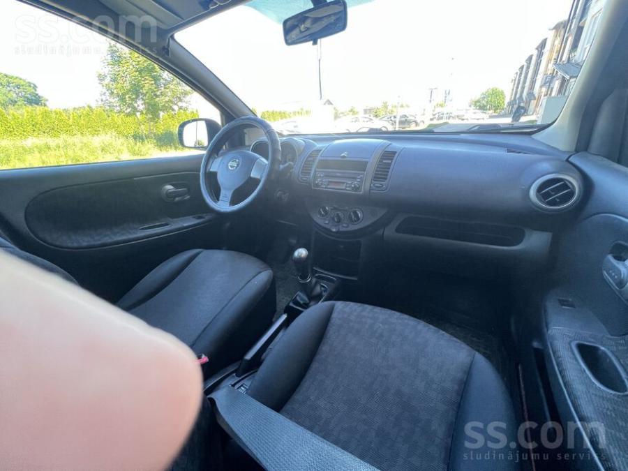 Nissan Note 2006 Rīga, ar dzinēja tilpumu 1.40 L un nobraukumu 250 tūkst. km par 1000 €, foto 5 vietnē AUTOMOTO.COM.LV