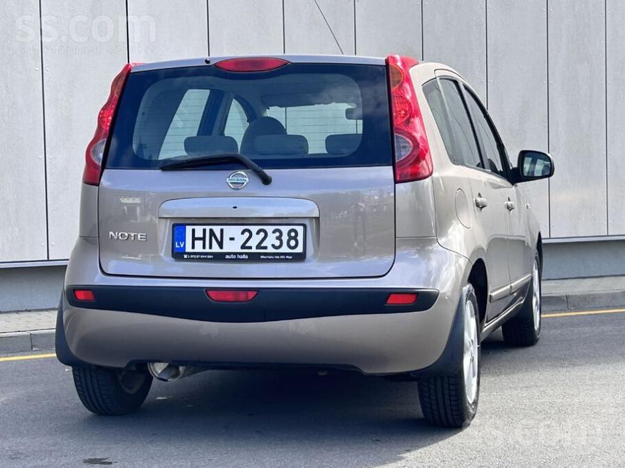 Nissan Note 2006 Rīga, ar dzinēja tilpumu 1.60 L un nobraukumu 261 tūkst. km par 1990 €, foto 8 vietnē AUTOMOTO.COM.LV