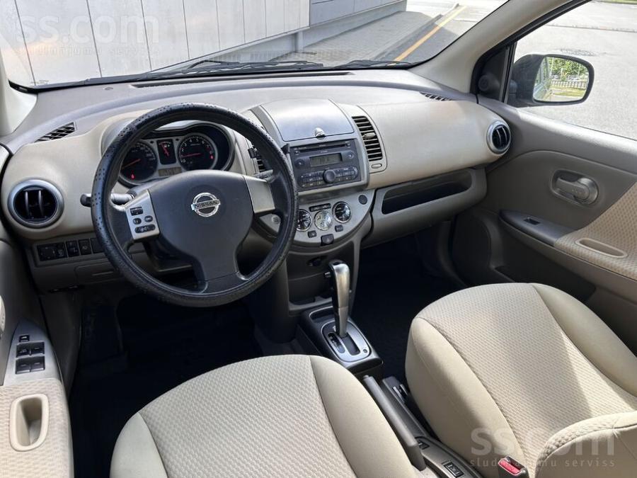 Nissan Note 2006 Rīga, ar dzinēja tilpumu 1.60 L un nobraukumu 261 tūkst. km par 1990 €, foto 10 vietnē AUTOMOTO.COM.LV