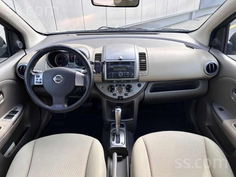 Nissan Note 2006 Rīga, ar dzinēja tilpumu 1.60 L un nobraukumu 261 tūkst. km par 1990 €, foto 11 vietnē AUTOMOTO.COM.LV