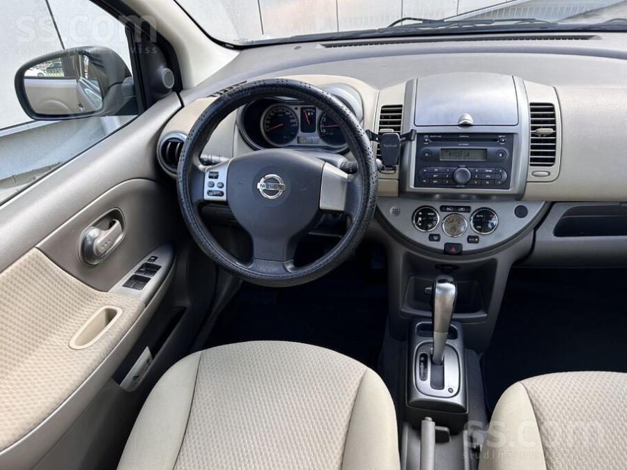 Nissan Note 2006 Rīga, ar dzinēja tilpumu 1.60 L un nobraukumu 261 tūkst. km par 1990 €, foto 13 vietnē AUTOMOTO.COM.LV