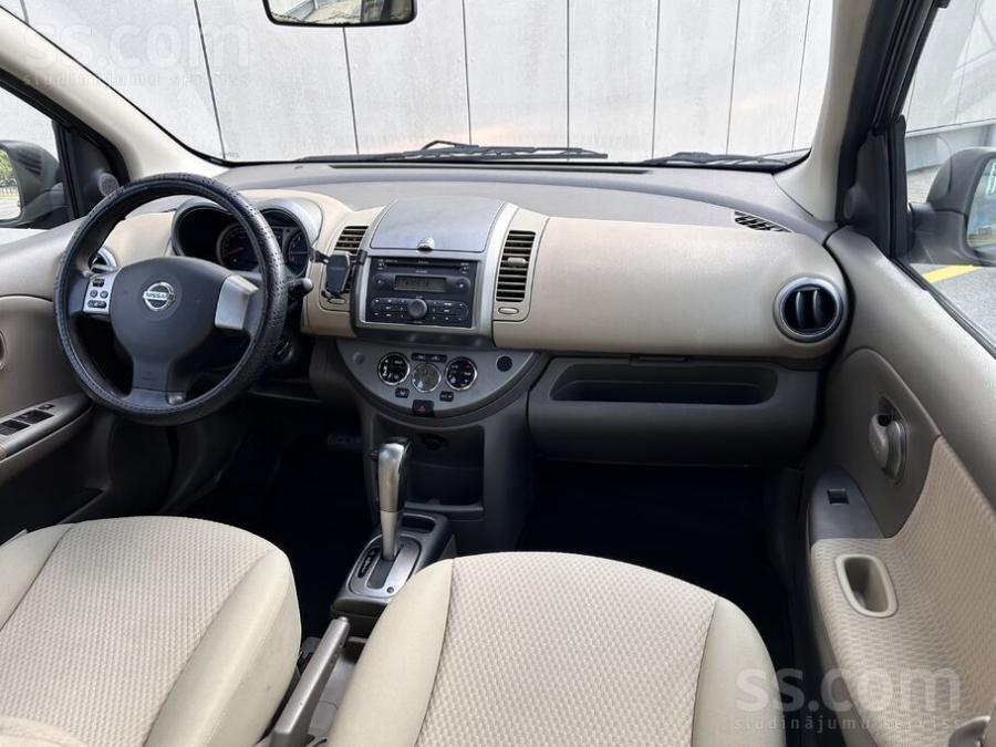 Nissan Note 2006 Rīga, ar dzinēja tilpumu 1.60 L un nobraukumu 261 tūkst. km par 1990 €, foto 17 vietnē AUTOMOTO.COM.LV
