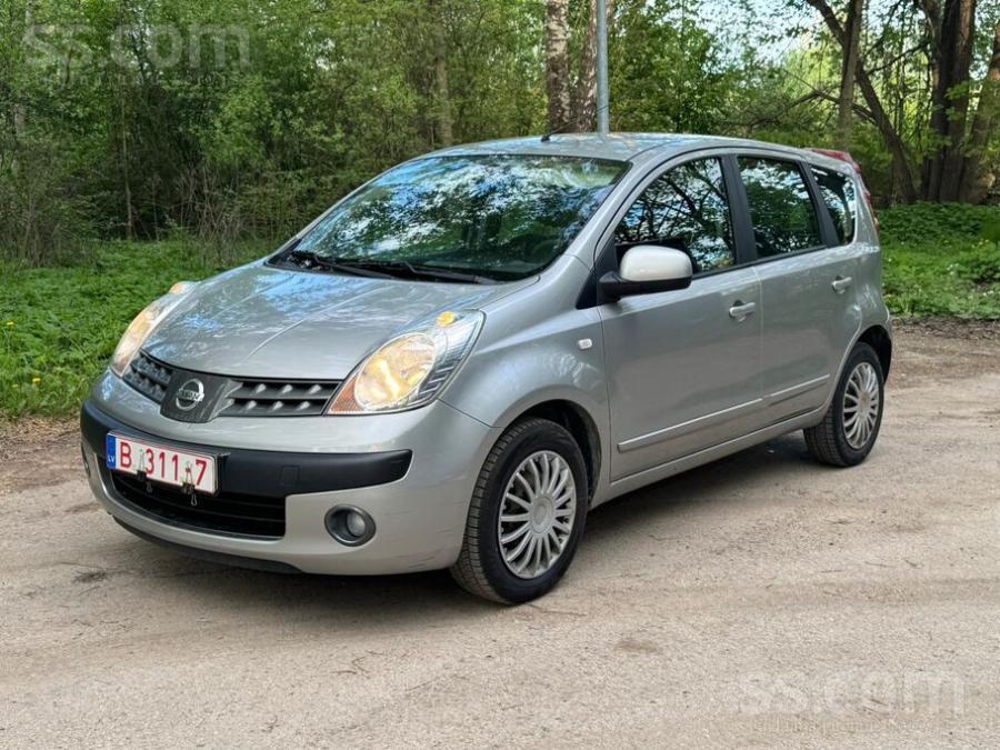 Nissan Note 2007 in Riga, with an engine capacity of 1.40 L and mileage of 0 thousand km for 2399 €, photo 1 on AUTOMOTO.COM.LV