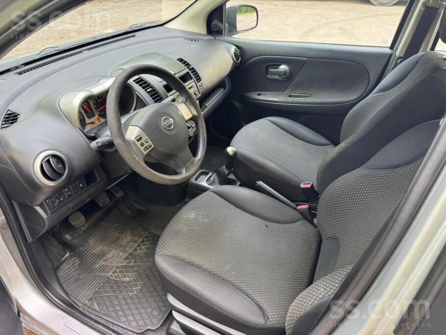 Nissan Note 2007 in Riga, with an engine capacity of 1.40 L and mileage of 0 thousand km for 2399 €, photo 10 on AUTOMOTO.COM.LV