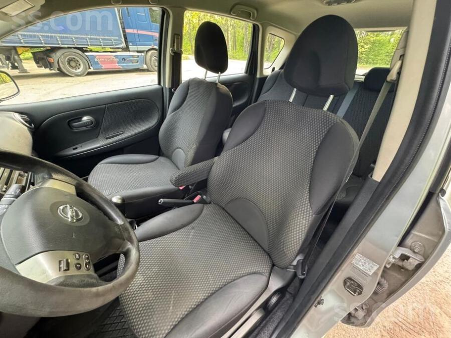 Nissan Note 2007 in Riga, with an engine capacity of 1.40 L and mileage of 0 thousand km for 2399 €, photo 11 on AUTOMOTO.COM.LV