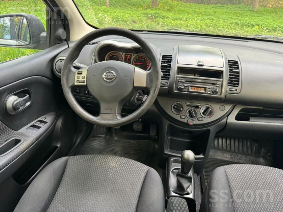 Nissan Note 2007 in Riga, with an engine capacity of 1.40 L and mileage of 0 thousand km for 2399 €, photo 13 on AUTOMOTO.COM.LV