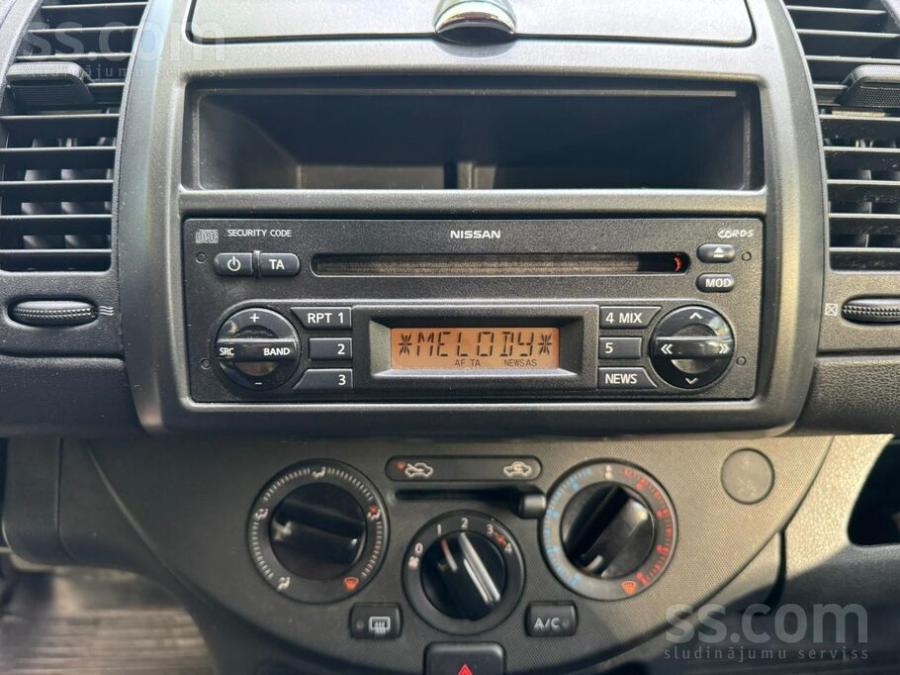 Nissan Note 2007 in Riga, with an engine capacity of 1.40 L and mileage of 0 thousand km for 2399 €, photo 19 on AUTOMOTO.COM.LV