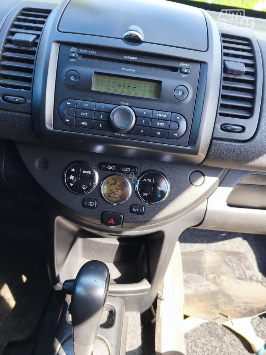 Nissan Note 2007 Kauņa, ar dzinēja tilpumu 1.60 L un nobraukumu 150 tūkst. km par 700 €, foto 9 vietnē AUTOMOTO.COM.LV