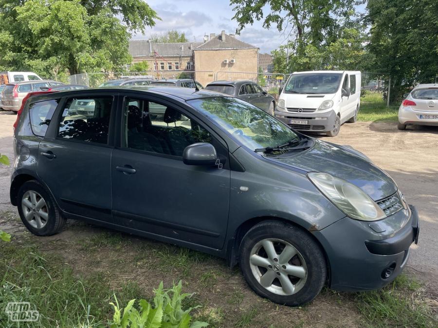 Ниссан Ноут 2007 в Вильнюс, объемом двигателя 1.60 л и пробегом 289 тыс. км за 555 €, фото 1 на AUTOMOTO.COM.LV