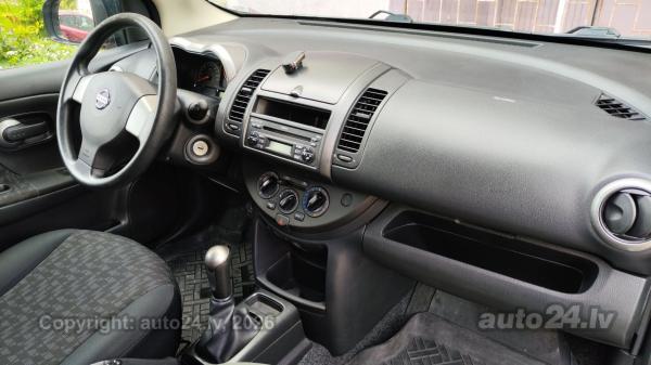 Nissan Note 2007 Tallina, ar dzinēja tilpumu 1.40 L un nobraukumu 141 tūkst. km par 1650 €, foto 7 vietnē AUTOMOTO.COM.LV