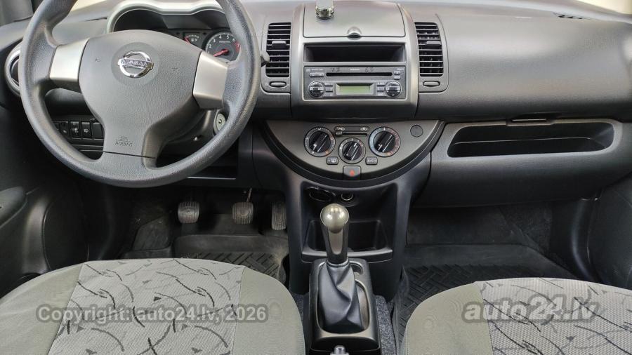 Nissan Note 2007 Tallina, ar dzinēja tilpumu 1.40 L un nobraukumu 141 tūkst. km par 1650 €, foto 14 vietnē AUTOMOTO.COM.LV