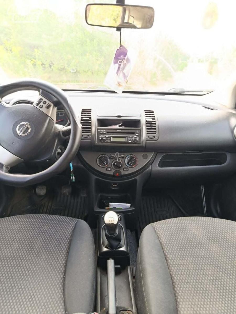 Nissan Note 2007 Alīta, ar dzinēja tilpumu 1.50 L un nobraukumu 307 tūkst. km par 950 €, foto 7 vietnē AUTOMOTO.COM.LV