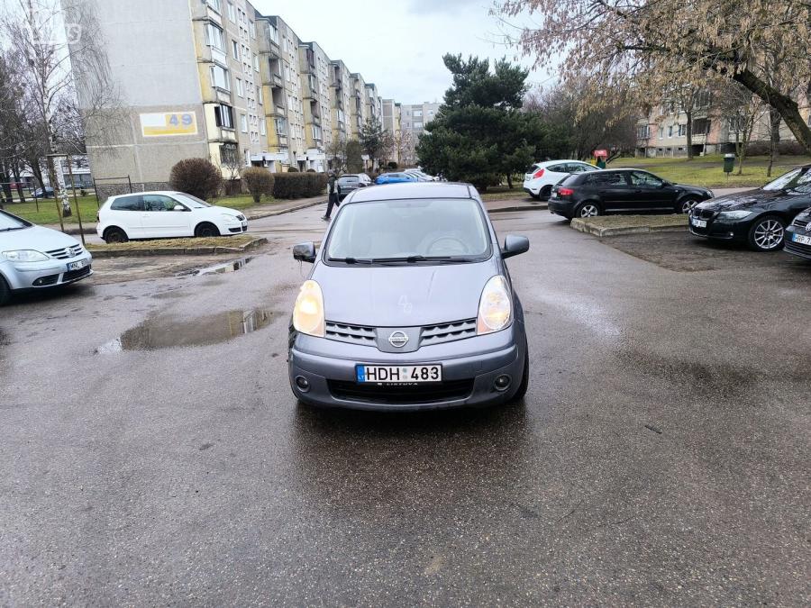 Nissan Note 2008 in Kaunas, with an engine capacity of 1.50 L and mileage of 250 thousand km for 555 €, photo 8 on AUTOMOTO.COM.LV