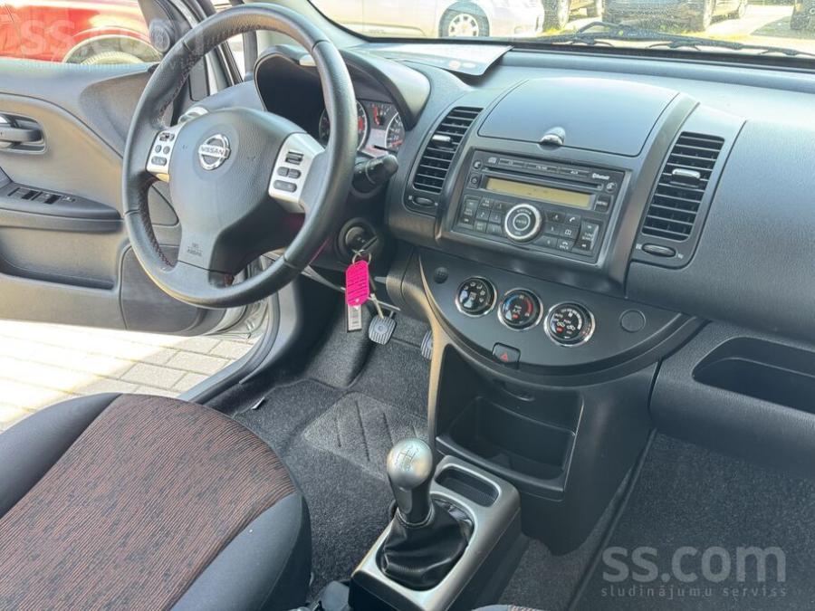 Nissan Note 2009 in Talsi, with an engine capacity of 1.50 L and mileage of 246 thousand km for 2995 €, photo 17 on AUTOMOTO.COM.LV