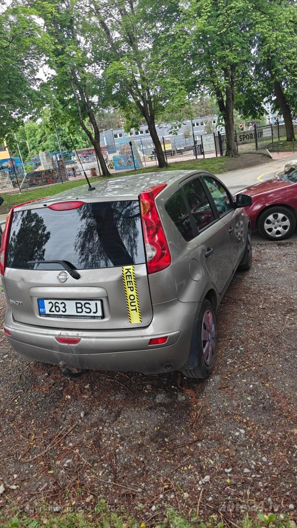 Nissan Note 2009 in Tallinn, with an engine capacity of 1.40 L and mileage of 210 thousand km for 790 €, photo 4 on AUTOMOTO.COM.LV
