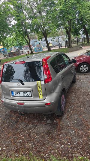 Nissan Note 2009 Tallina, ar dzinēja tilpumu 1.40 L un nobraukumu 210 tūkst. km par 790 €, foto 5 vietnē AUTOMOTO.COM.LV