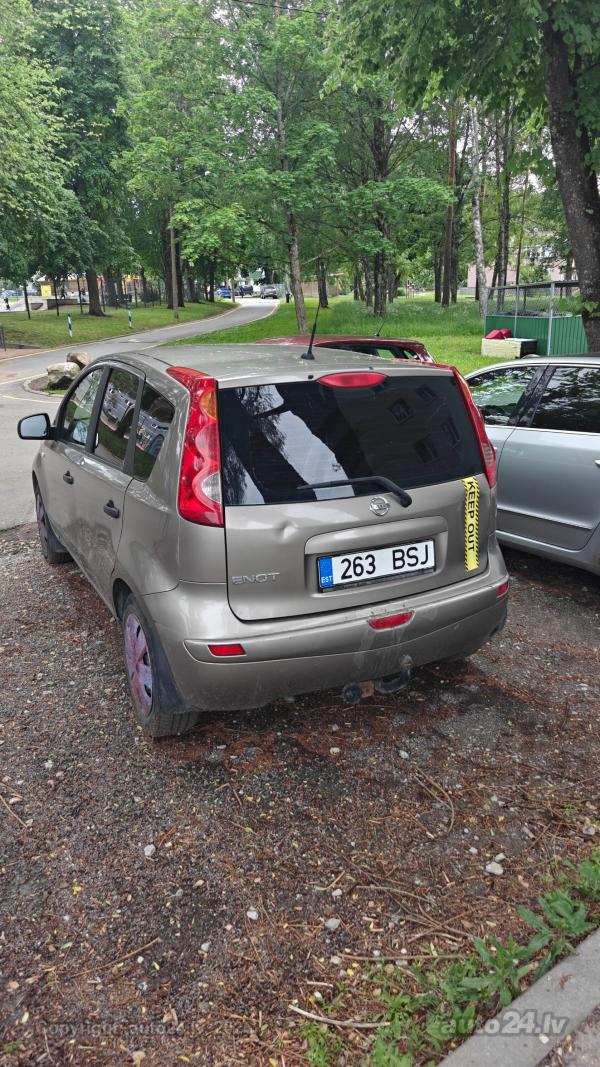 Nissan Note 2009 in Tallinn, with an engine capacity of 1.40 L and mileage of 210 thousand km for 790 €, photo 5 on AUTOMOTO.COM.LV