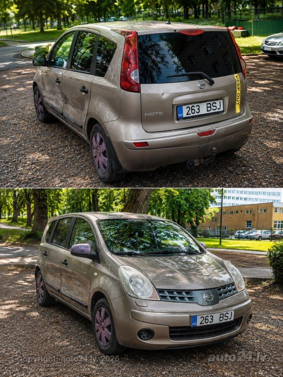 Nissan Note 2009 in Tallinn, with an engine capacity of 1.40 L and mileage of 200 thousand km for 999 €, photo 4 on AUTOMOTO.COM.LV