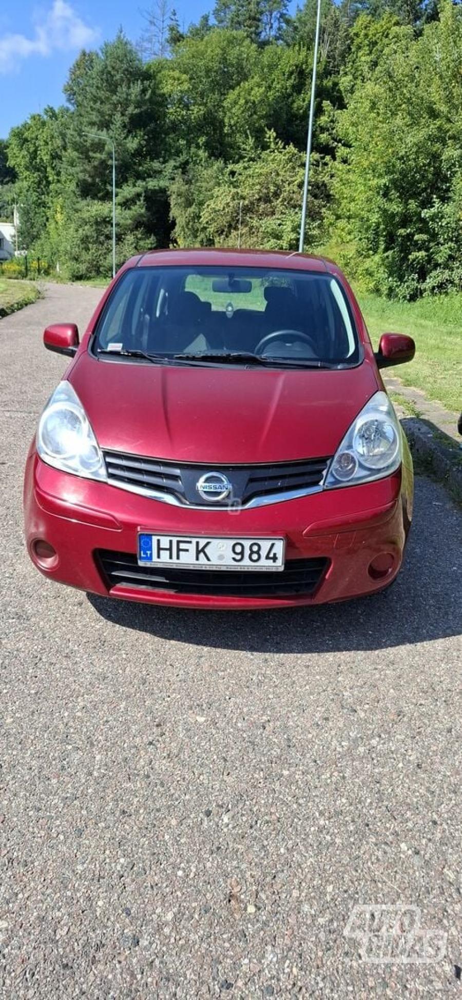 Nissan Note 2013 Viļņa, ar dzinēja tilpumu 1.40 L un nobraukumu 54 tūkst. km par 1999 €, foto 4 vietnē AUTOMOTO.COM.LV