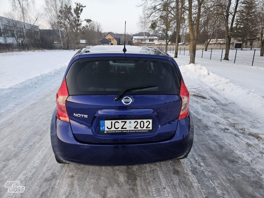 Nissan Note 2016 in Prienai, with an engine capacity of 1.20 L and mileage of 129 thousand km for 5500 €, photo 25 on AUTOMOTO.COM.LV
