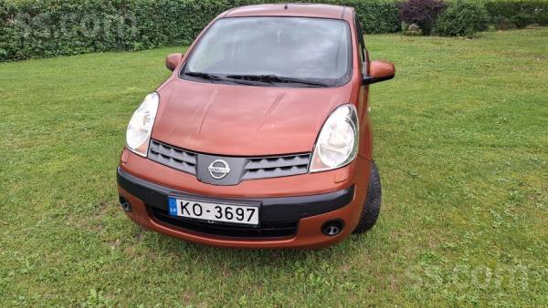 Oranžs Nissan Note 2006 Rīga, ar dzinēja tilpumu 1.60 L un nobraukumu 291 tūkst. km par 1190 €, foto 1 vietnē AUTOMOTO.COM.LV