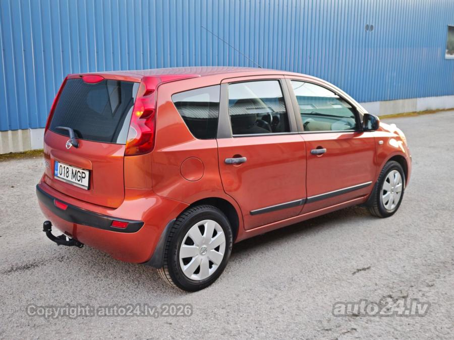 Orange Nissan Note 2006 in Tallinn, with an engine capacity of 1.40 L and mileage of 158 thousand km for 1999 €, photo 5 on AUTOMOTO.COM.LV