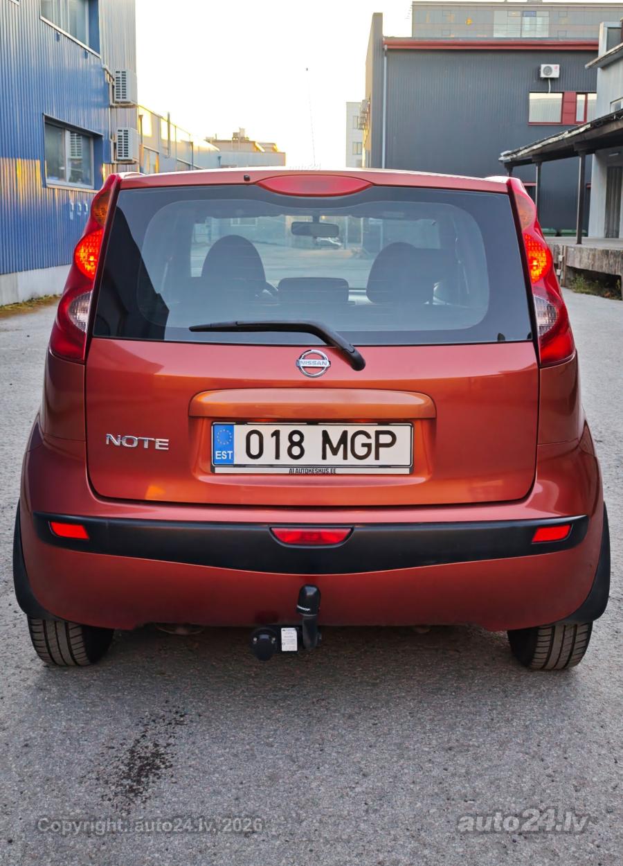 Orange Nissan Note 2006 in Tallinn, with an engine capacity of 1.40 L and mileage of 158 thousand km for 1999 €, photo 7 on AUTOMOTO.COM.LV