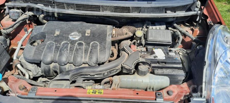 Orange Nissan Note 2006 in Ludza, with an engine capacity of 1.60 L and mileage of 296 thousand km for 600 €, photo 10 on AUTOMOTO.COM.LV