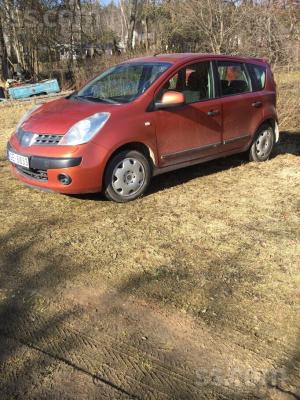 Oranžs Nissan Note 2006 Ogre, ar dzinēja tilpumu 1.40 L un nobraukumu 213 tūkst. km par 1200 €, foto 3 vietnē AUTOMOTO.COM.LV