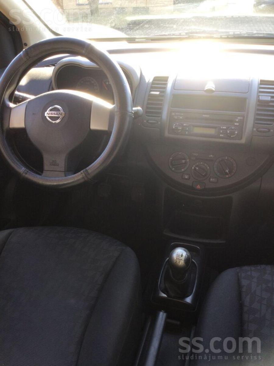 Oranžs Nissan Note 2006 Ogre, ar dzinēja tilpumu 1.40 L un nobraukumu 213 tūkst. km par 1200 €, foto 6 vietnē AUTOMOTO.COM.LV
