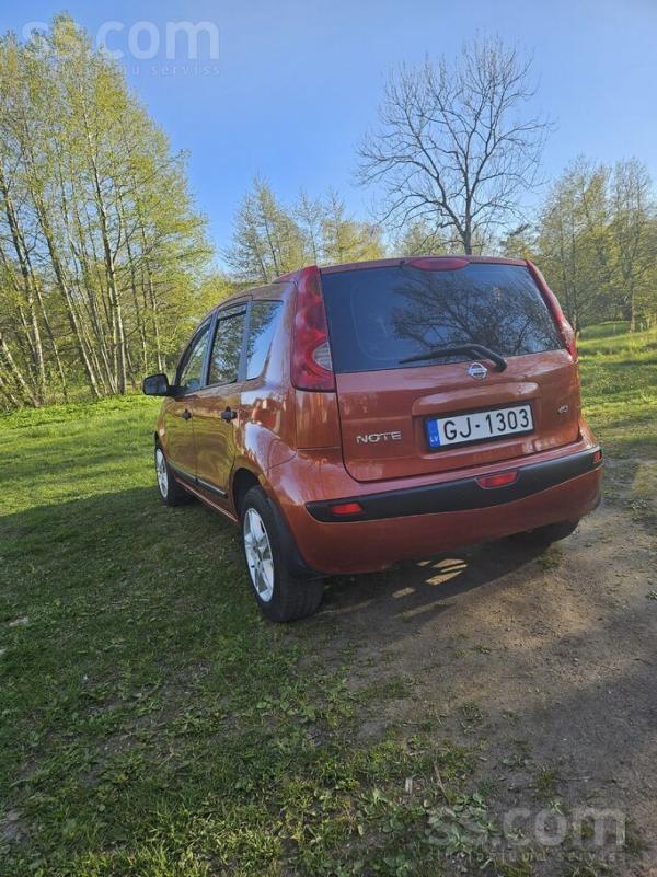 Oranžs Nissan Note 2007 Liepāja, ar dzinēja tilpumu 1.50 L un nobraukumu 188 tūkst. km par 2000 €, foto 3 vietnē AUTOMOTO.COM.LV