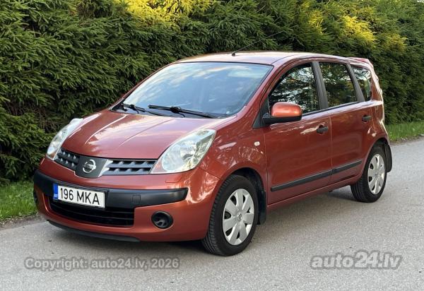 Orange Nissan Note 2007 in Tallinn, with an engine capacity of 1.40 L and mileage of 142 thousand km for 1999 €, photo 1 on AUTOMOTO.COM.LV