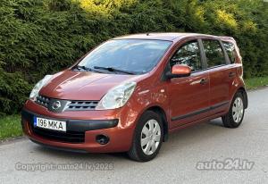 Orange Nissan Note 2007 in Tallinn, with an engine capacity of 1.40 L and mileage of 142 thousand km for 1999 €, photo  on AUTOMOTO.COM.LV