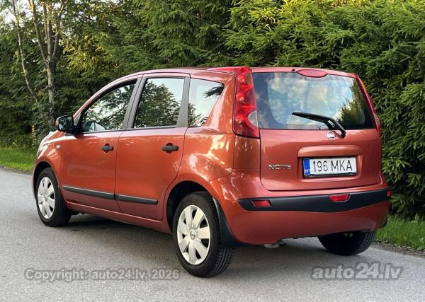 Orange Nissan Note 2007 in Tallinn, with an engine capacity of 1.40 L and mileage of 142 thousand km for 1999 €, photo 2 on AUTOMOTO.COM.LV