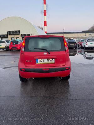 Sarkans Nissan Note 2006 Tallina, ar dzinēja tilpumu 1.60 L un nobraukumu 210 tūkst. km par 1500 €, foto 5 vietnē AUTOMOTO.COM.LV