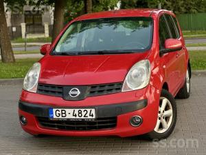 Red Nissan Note 2006 in Jelgava, with an engine capacity of 1.60 L and mileage of 257 thousand km for 1950 €, photo  on AUTOMOTO.COM.LV