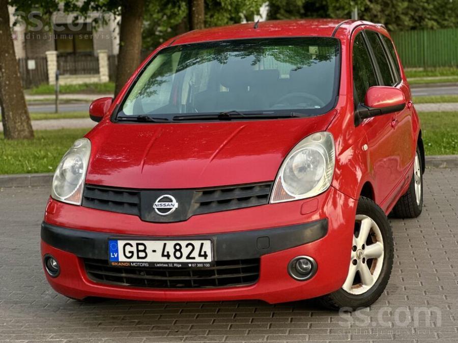 Sarkans Nissan Note 2006 Jelgava, ar dzinēja tilpumu 1.60 L un nobraukumu 257 tūkst. km par 1950 €, foto 1 vietnē AUTOMOTO.COM.LV