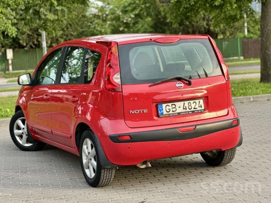 Sarkans Nissan Note 2006 Jelgava, ar dzinēja tilpumu 1.60 L un nobraukumu 257 tūkst. km par 1950 €, foto 4 vietnē AUTOMOTO.COM.LV
