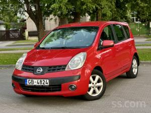 Sarkans Nissan Note 2006 Jelgava, ar dzinēja tilpumu 1.60 L un nobraukumu 257 tūkst. km par 1950 €, foto 6 vietnē AUTOMOTO.COM.LV