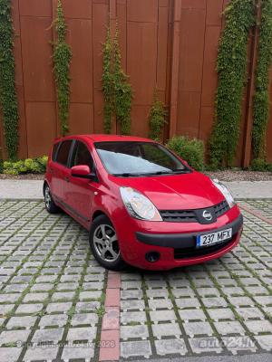 Red Nissan Note 2006 in Tallinn, with an engine capacity of 1.40 L and mileage of 0 thousand km for 1299 €, photo 3 on AUTOMOTO.COM.LV