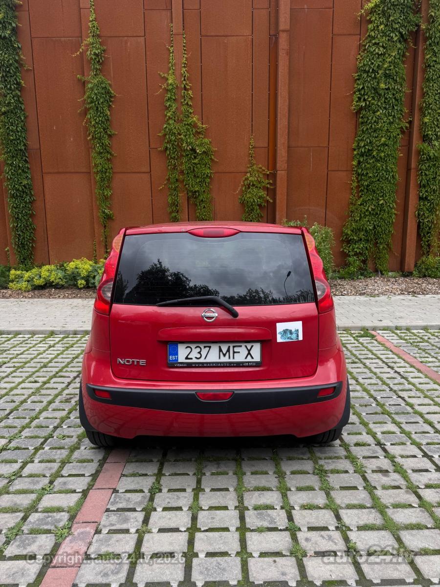 Red Nissan Note 2006 in Tallinn, with an engine capacity of 1.40 L and mileage of 0 thousand km for 1299 €, photo 6 on AUTOMOTO.COM.LV