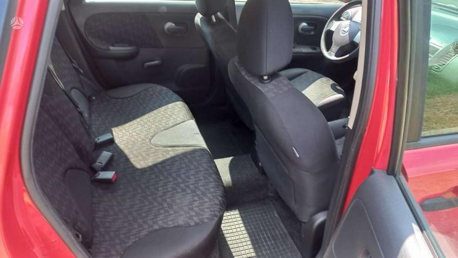Red Nissan Note 2006 in Vilnius, with an engine capacity of 1.39 L and mileage of 181 thousand km for 1350 €, photo 6 on AUTOMOTO.COM.LV