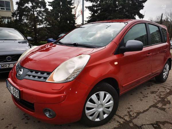 Ниссан Ноут 2007 в Вильнюс на AUTOMOTO.COM.LV Красный Ниссан Ноут 2007 в Вильнюс, объемом двигателя 1.40 л и пробегом 229 тыс. км за 1450 €, фото 10 на AUTOMOTO.COM.LV