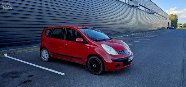 Sarkans Nissan Note 2007 Alīta, ar dzinēja tilpumu 1.50 L un nobraukumu 297 tūkst. km par 1300 €, foto 4 vietnē AUTOMOTO.COM.LV