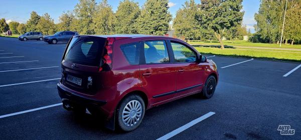 Sarkans Nissan Note 2007 Alīta, ar dzinēja tilpumu 1.50 L un nobraukumu 297 tūkst. km par 1300 €, foto 5 vietnē AUTOMOTO.COM.LV