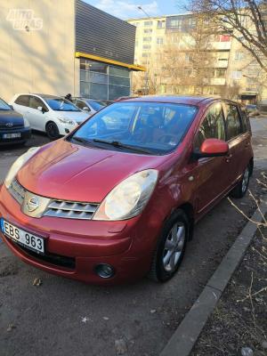 Sarkans Nissan Note 2008 Kauņa, ar dzinēja tilpumu 1.40 L un nobraukumu 235 tūkst. km par 1200 €, foto 4 vietnē AUTOMOTO.COM.LV