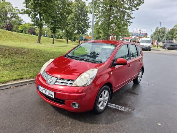 Sarkans Nissan Note 2008 Alīta, ar dzinēja tilpumu 1.40 L un nobraukumu 189 tūkst. km par 1550 €, foto 1 vietnē AUTOMOTO.COM.LV